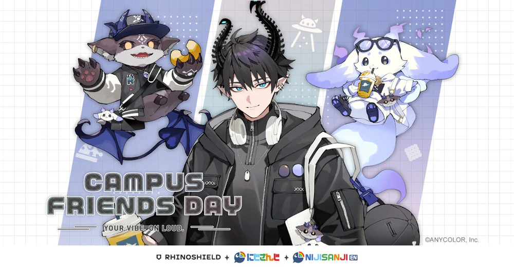 RHINOSHIELD x NIJISANJI x NIJISANJI EN期間限定聯名手機配件開放預購 西門規劃主題布景店 - 萌朧動漫情報網